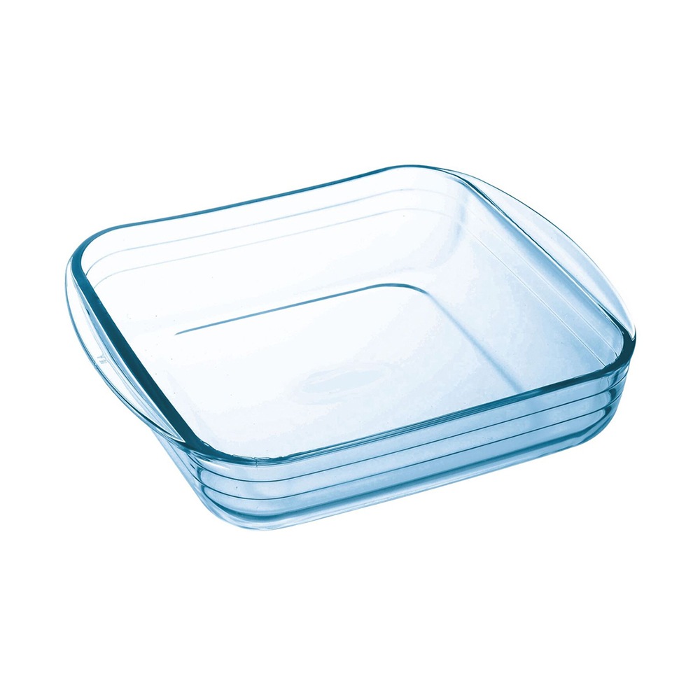 Buy O Cuisine 25cm/1.6L Square Glass Roaster Dish Oven Roast Kitchen ...