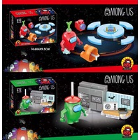 Buy 10 Figure 8 Set Among Us Game Model Building Block Brick Classic ...