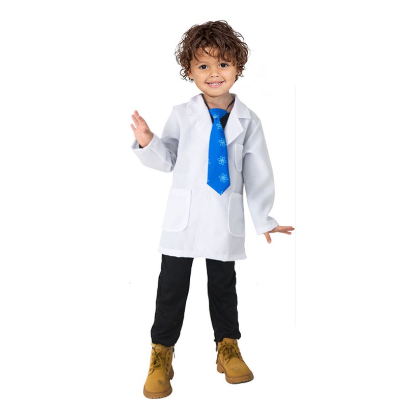 Buy New Halloween Children Einstein Scientist Costume Physical ...