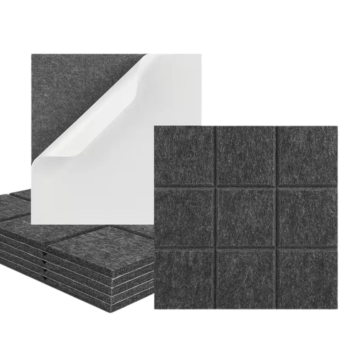 Buy iDEER LIFE Acoustic Foam 12Pcs Sound Absorbing Panels Wall Tiles ...
