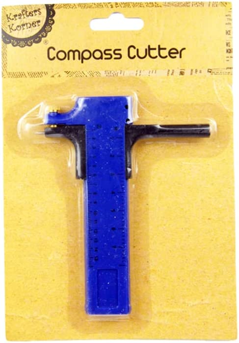 Buy Krafters Korner Compass Cutter Cuts Perfect Circles for Paper Vinyl ...