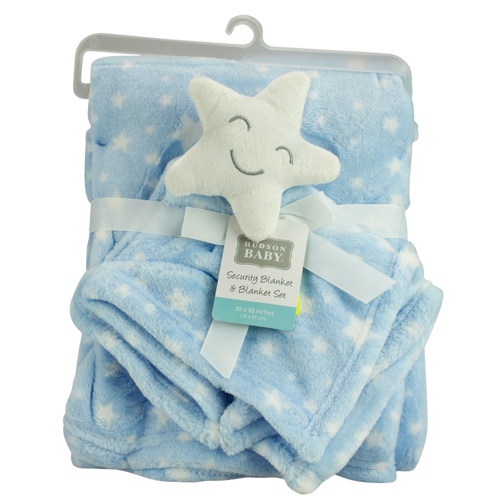 Buy Baby Bed Time Essentials Blanket Security Blanket Blue Colour With ...