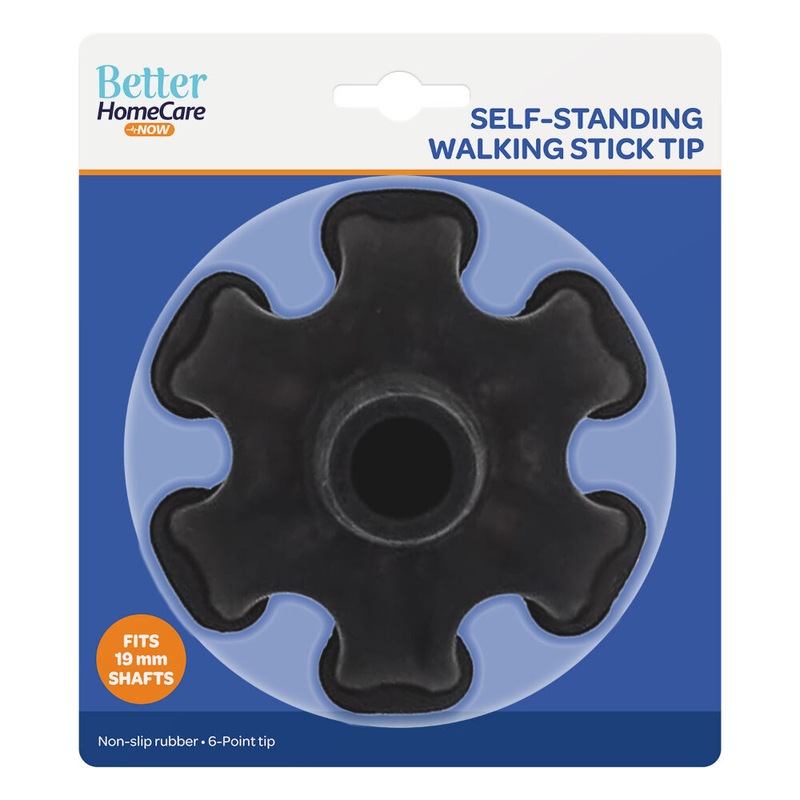 Buy Better Home Care Now Self Standing Walking Stick Tip Flexible Cane ...