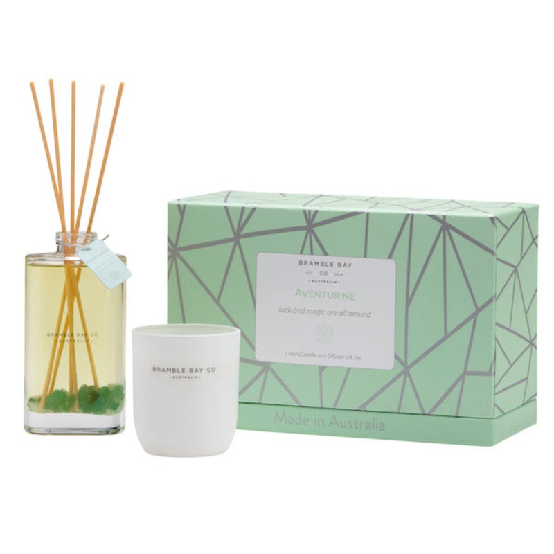 Buy Bramble Bay Diffuser Candle Giftbox Crystal Infusion Collection ...