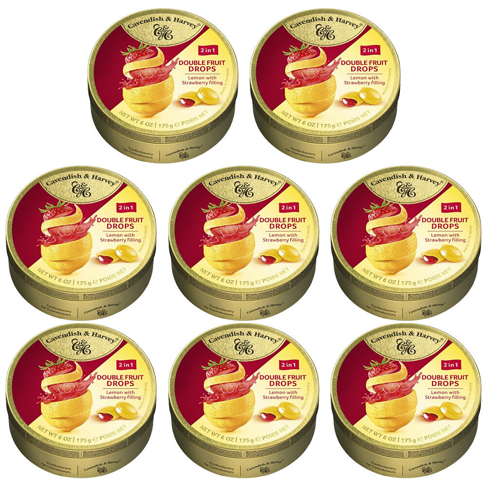 Buy Cavendish and Harvey Double Fruit Lemon Drops Filled With ...