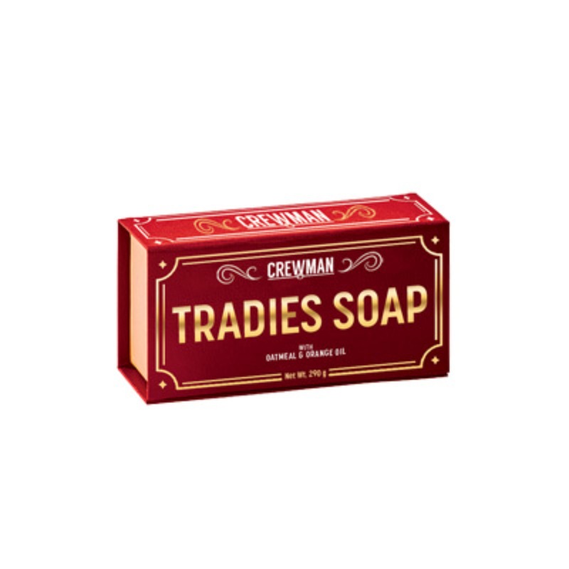 Buy Crewman Mens Big Bar 290g Gift Boxed Tradies Soap - MyDeal