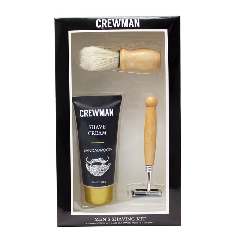 Buy Crewman Shave Set Gift Box 3 piece After Shave 100ml, Razor ...