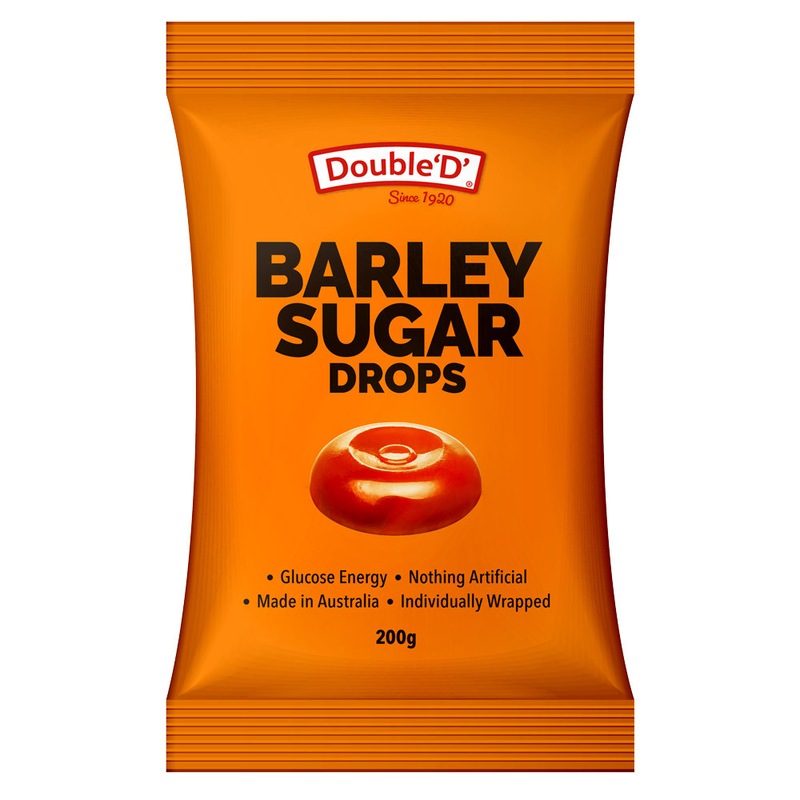 Buy Double D Hard Candy Lollies Barley Sugar 200gm - MyDeal