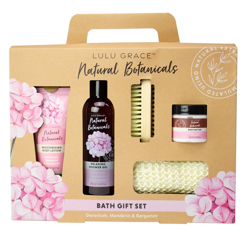 Buy Lulu Grace Botanicals Gift Set Shower Gel Body Lotion Body Butter ...