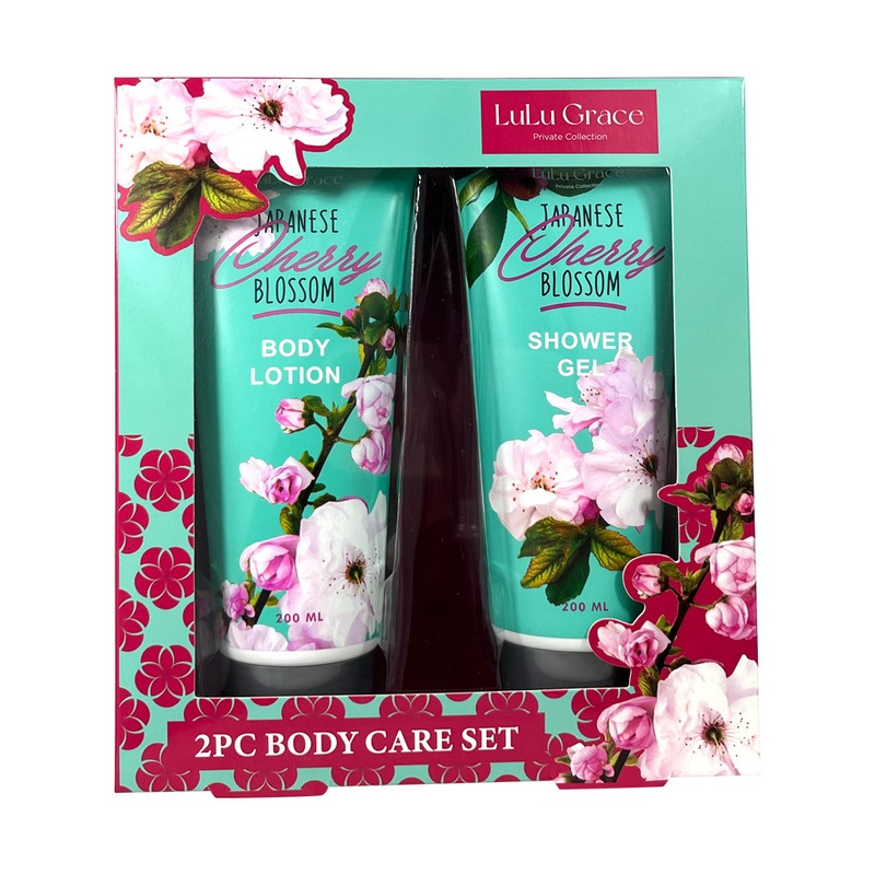 Buy Lulu Grace Cherry Blossom 2 Piece Gift Set Body Care Set Shower Gel ...