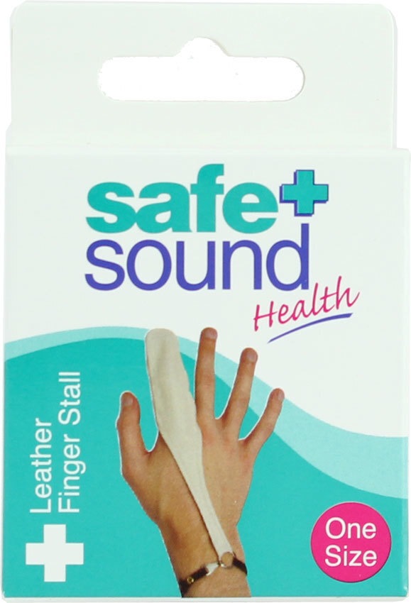 Buy Safe and Sound Leather Finger Stall - MyDeal Australia