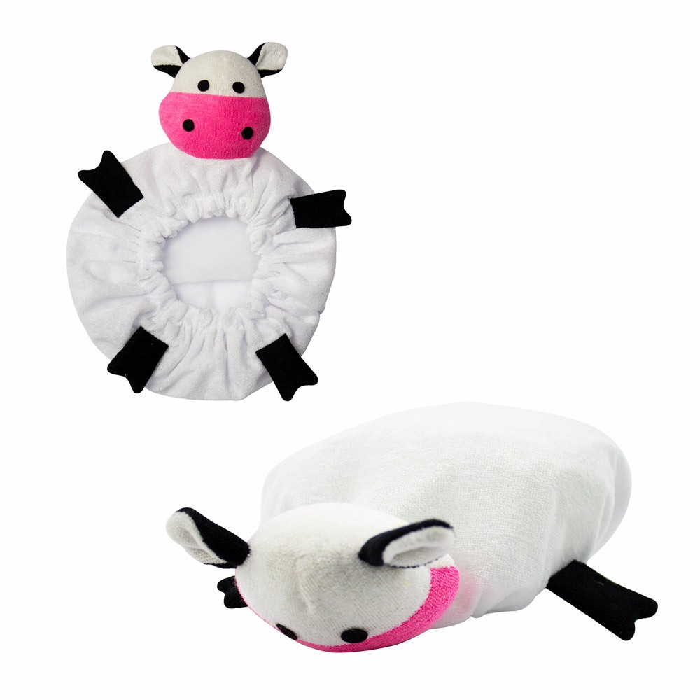 Buy Shower Cap Animal Collection Cow White Colour - MyDeal Australia