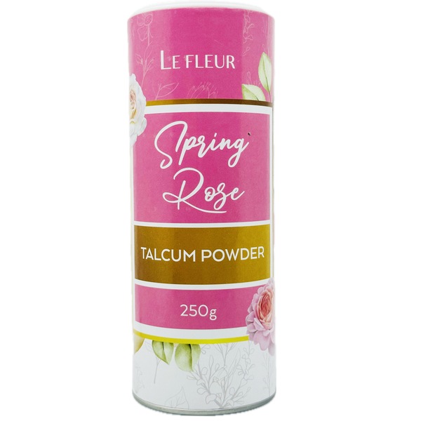 Buy Spring Rose Luxury Talcum Powder 250g - MyDeal Australia