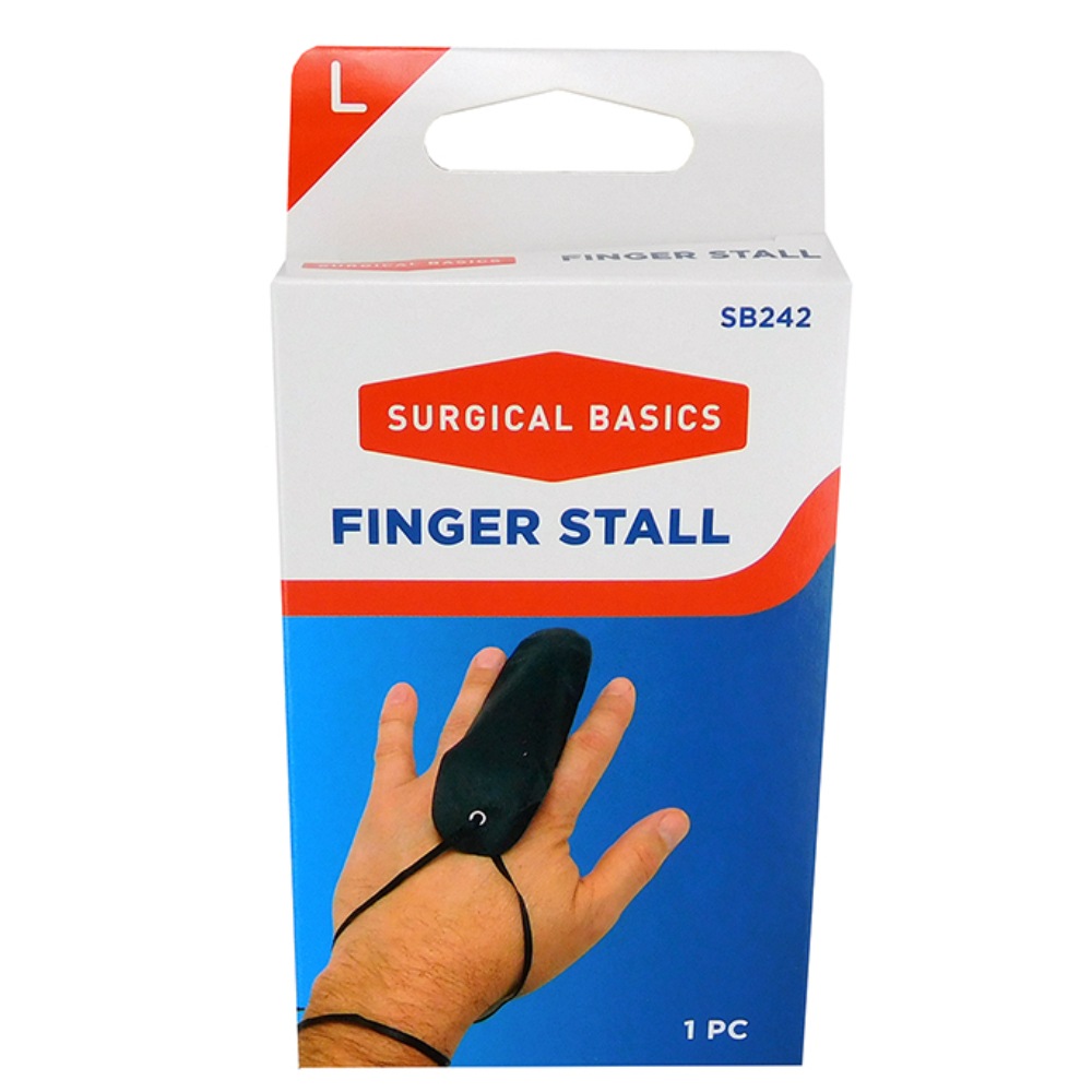 Buy Surgical Basics Leather Finger Stall Large - MyDeal Australia