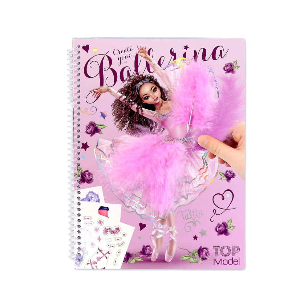 Buy Top Model Create your Ballerina Talita Sticker Book - MyDeal Australia