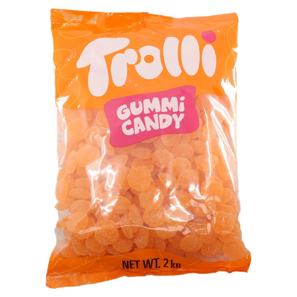 Buy Trolli Sour Mandarines Candy Lollies Sweets Bulk Pack 2kg - MyDeal ...