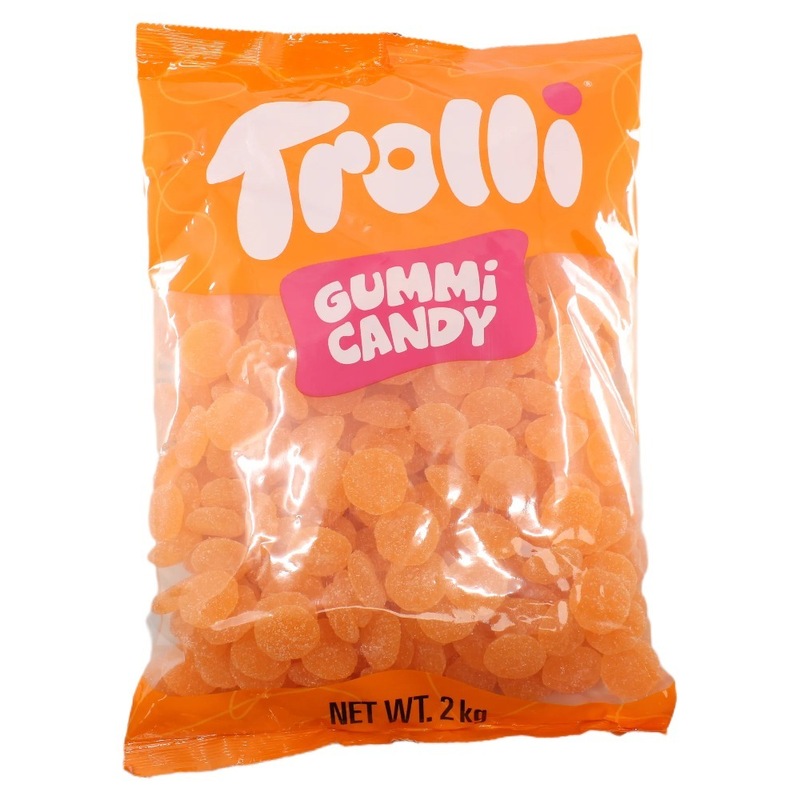 Buy Trolli Sour Mandarines Candy Lollies Sweets Bulk Pack 2kg - MyDeal
