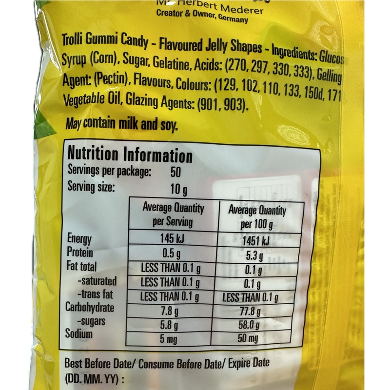 Buy Trolli Treasure Island Multimix 500g Mixed Family Pack Lollies ...