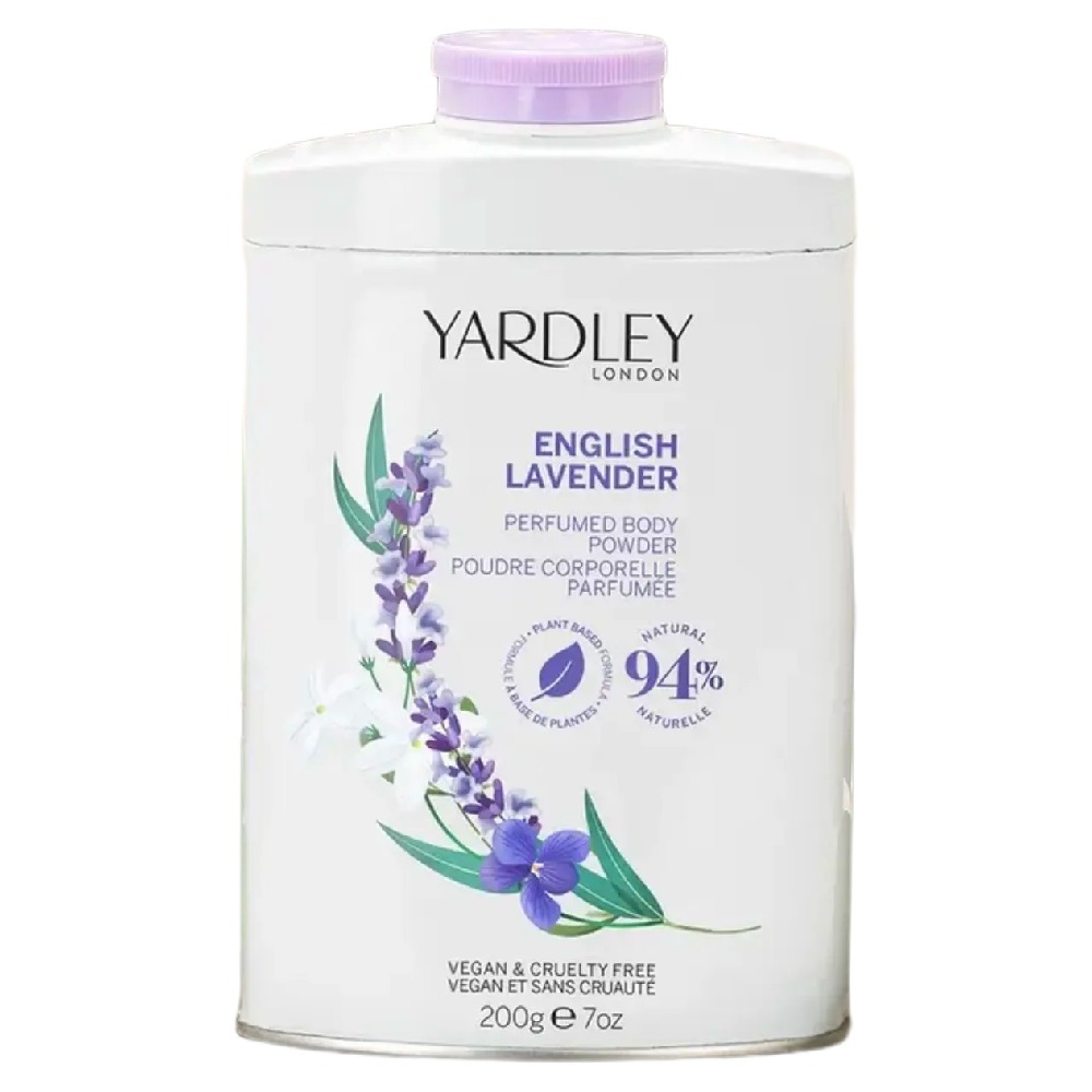 Buy Yardley English Lavender Perfumed Talc Free Body Powder 200g ...
