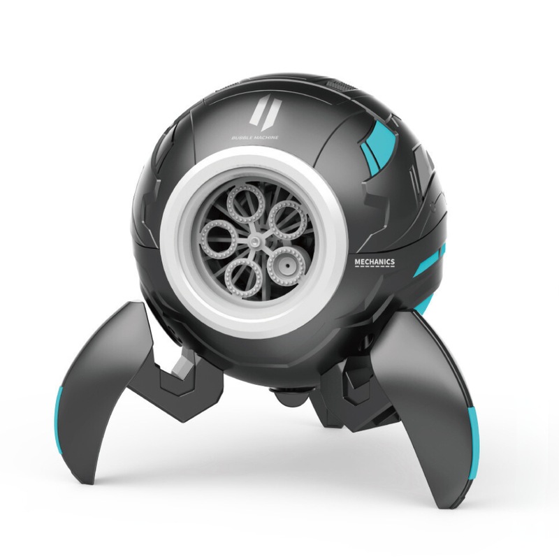 Buy Bubble Robot Automatic Bubble Making Machine with Music and Lights ...