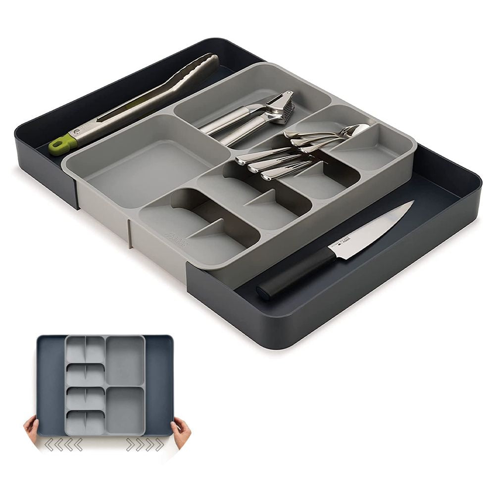 Buy Expandable Kitchen Drawer Organizer Tray for Cutlery and Utensils ...