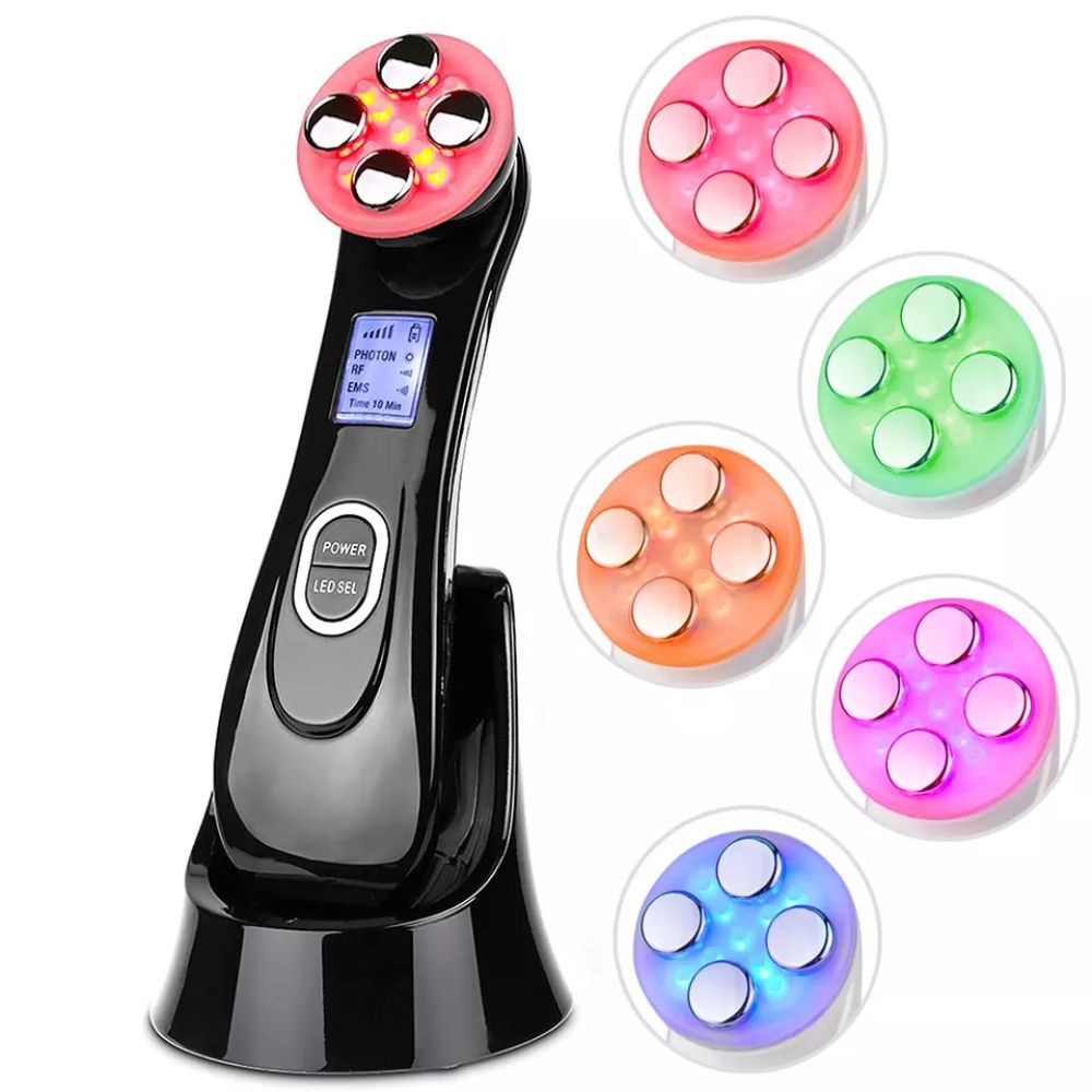 Buy Facial Mesotherapy Electroporation RF LED Skin Care Device - USB ...