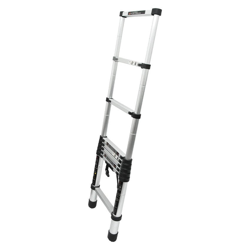 Buy 2.6 m Telescopic Aluminium Ladder Alloy Extension Extendable Steps ...