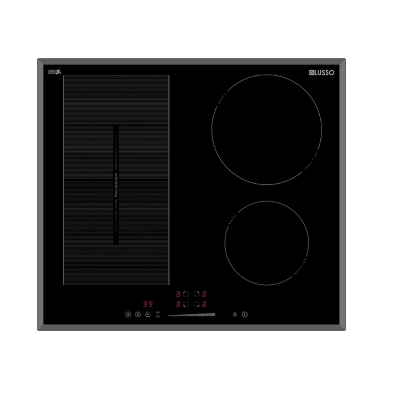 Buy 600mm Electric Induction Cooktop with Bevelled Edged,Touch Slider ...