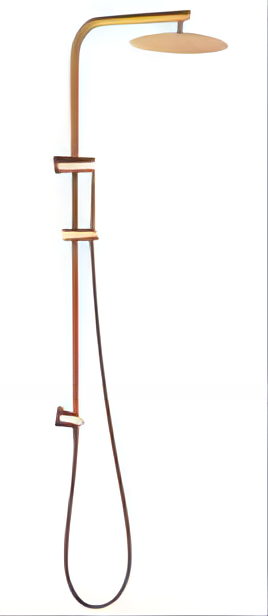 Buy Divine Brass Shower Column Microphone Brushed Bronze Combo Set ...