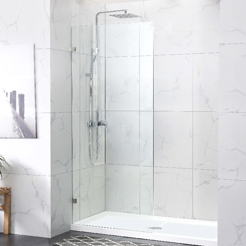 Buy From 300 to 1200x2000mm Frameless Walk In Shower Screen Single ...
