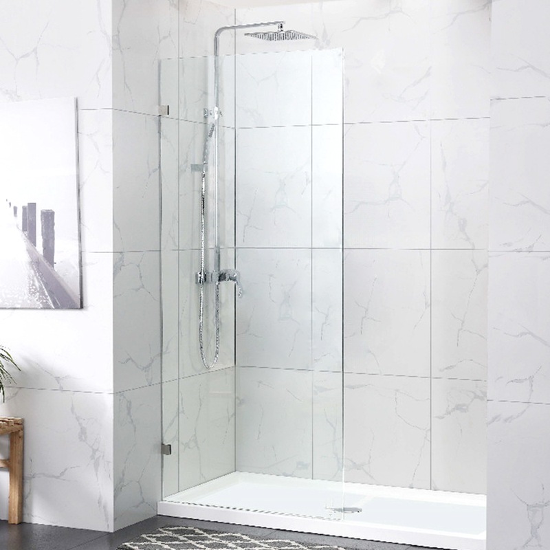 Buy From 300 to 1200x2000mm Frameless Walk In Shower Screen Single ...