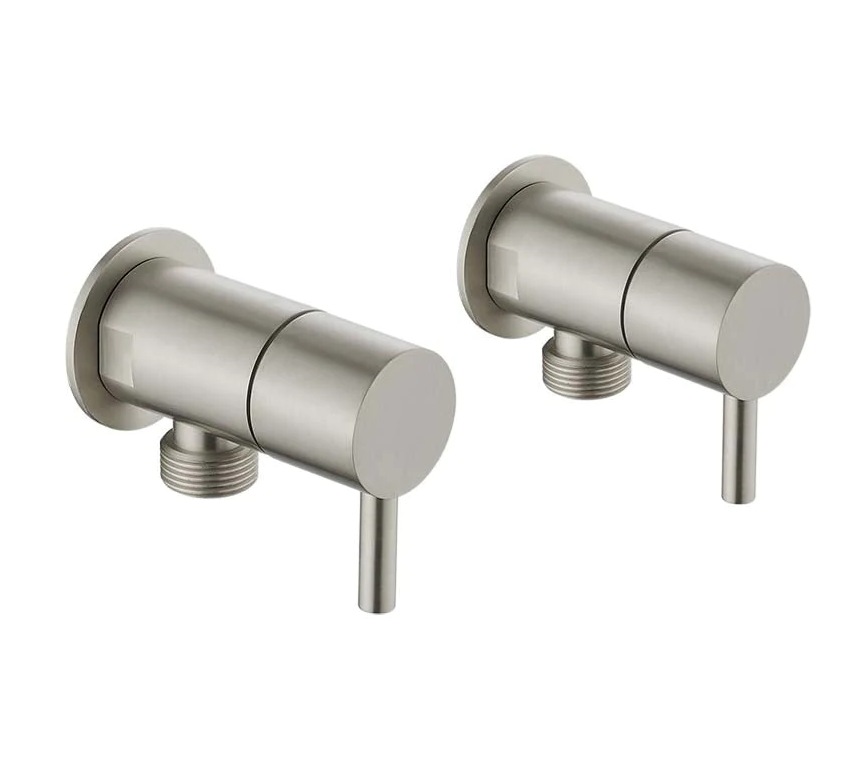 Buy HC Luxury Brushed Nickel Round Washing Machine Set - MyDeal Australia