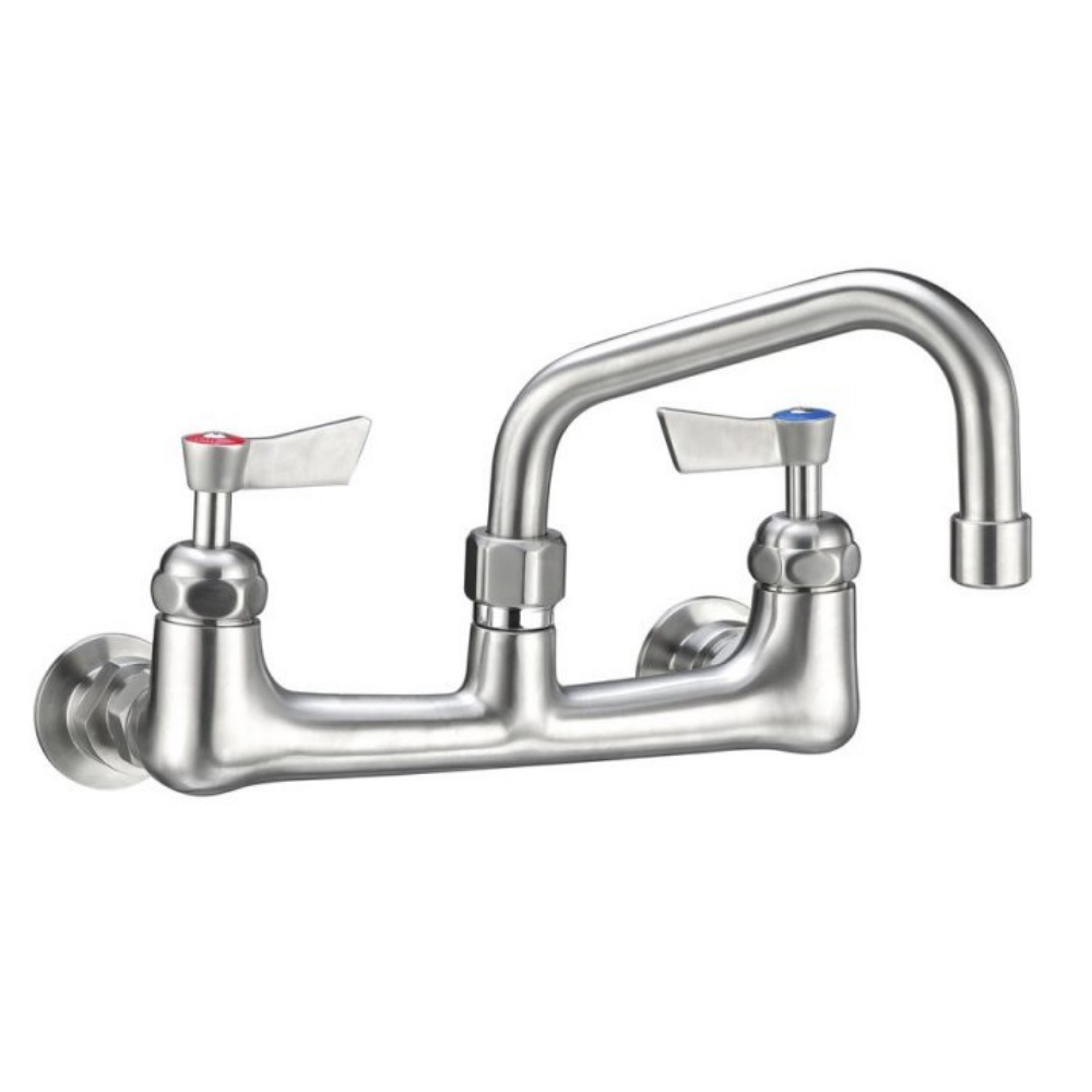 Buy Stainless Steel Exposed Dual Wall Mount Tap Body with 12 inches ...