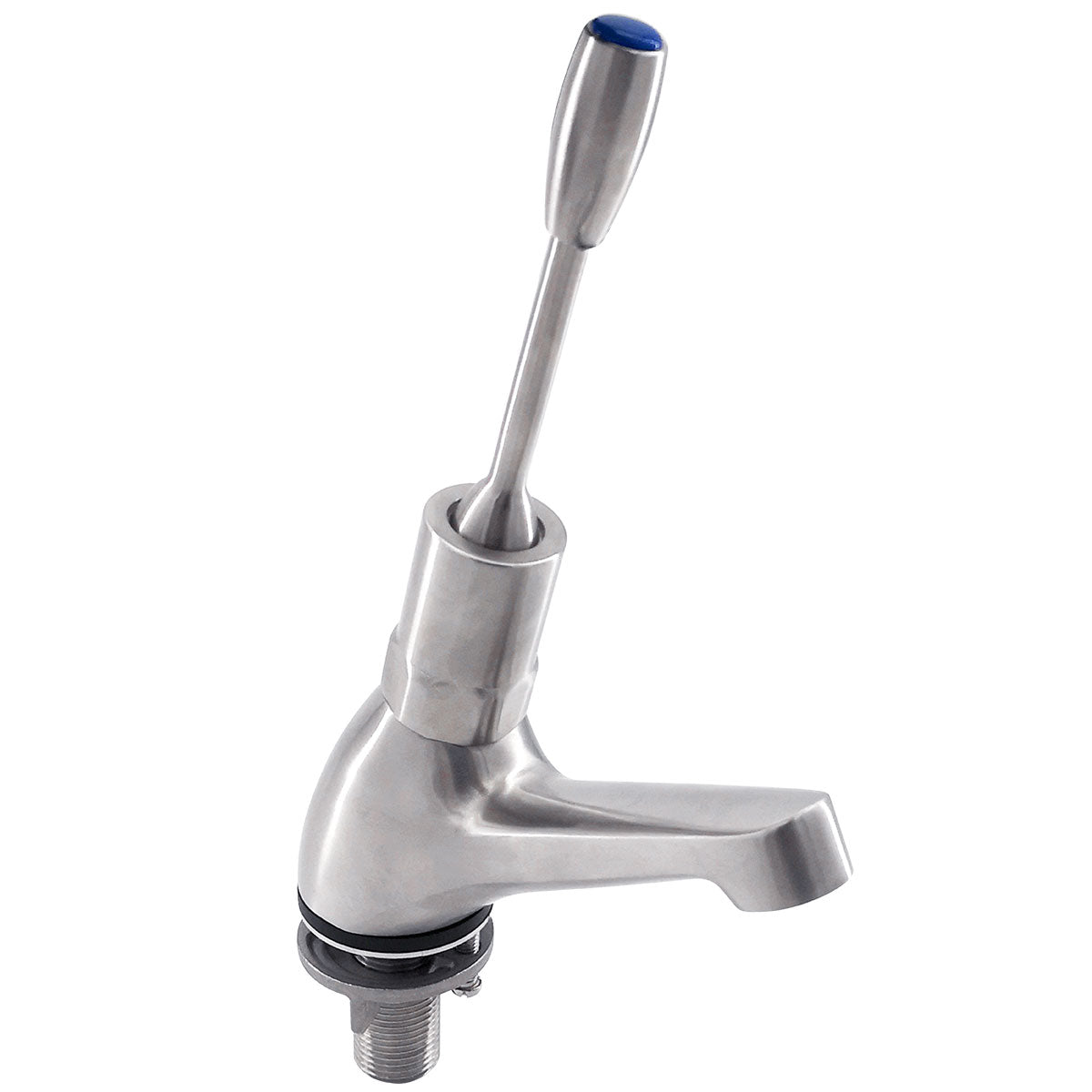 Buy Stainless Steel Lever Handle Pillar Tap - Adjustable Timed Flow ...