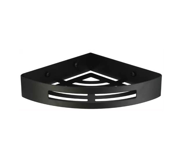 Buy Universal Stainless Steel Corner Shelf (Black) - MyDeal Australia