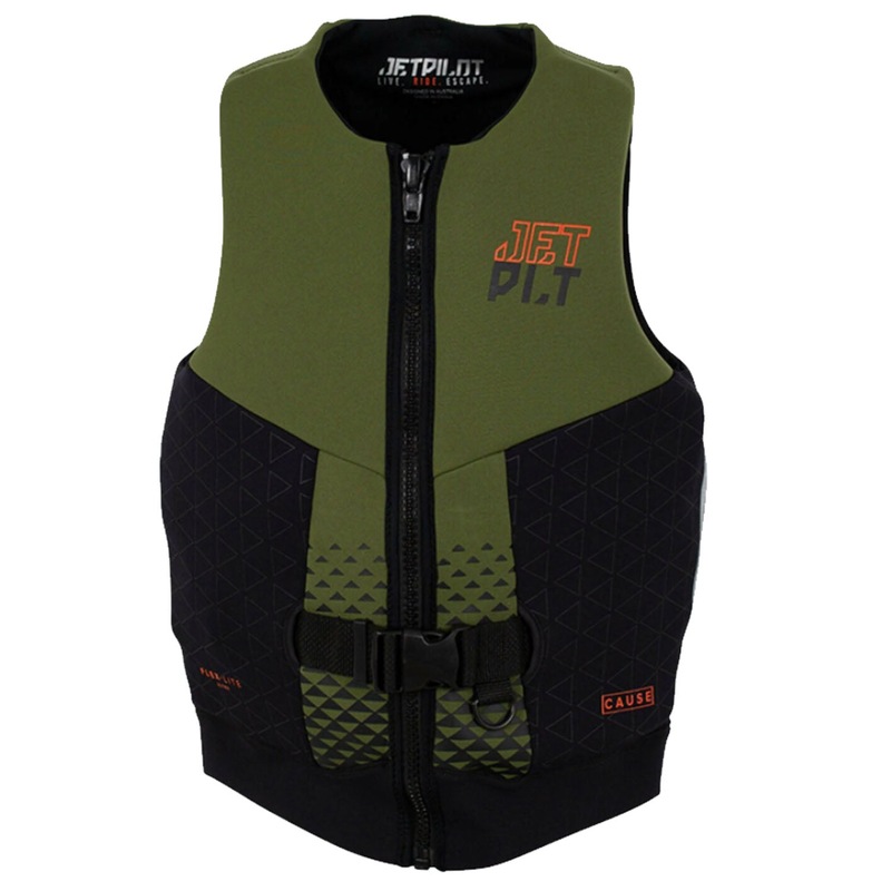 Buy Jetpilot Cause JA20218 Men's L50S PFD Vest Military-Black Sizes S ...