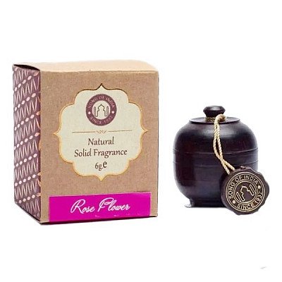Buy Song Of India Solid Rose Flower Perfume - 6 Grams - MyDeal Australia