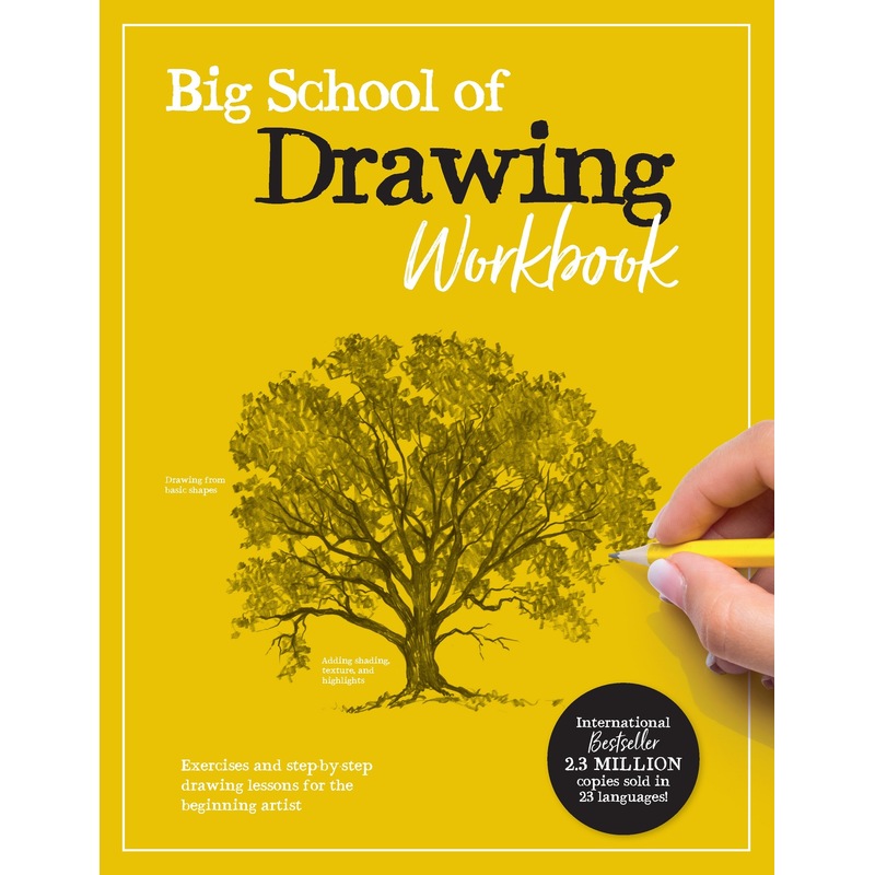 Buy Big School of Drawing Workbook: Exercises and step-by-step drawing ...