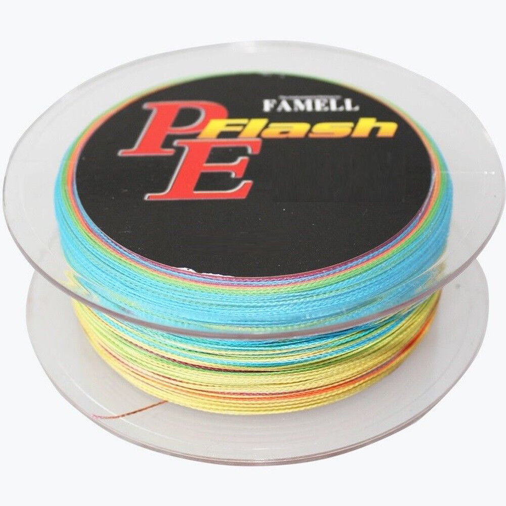 Buy 2x Fishing Line 0.33mm 300m 50lb Super Fine Multi Color Fish 100% ...