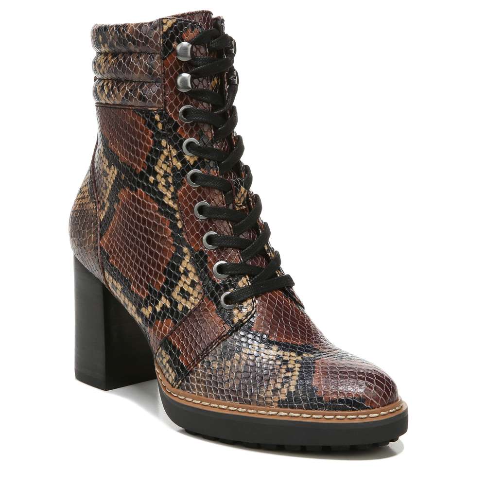 Buy Naturalizer Callie Bootie - Tan Snake - MyDeal Australia