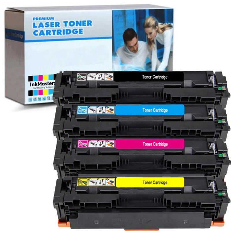 Buy 4 Pack HP 416X Toner With New Chip Compatible W2040X-W2043X 1BK+1C ...