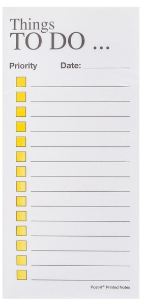 Buy Post-It Notes PT06 Things ToDo - MyDeal Australia
