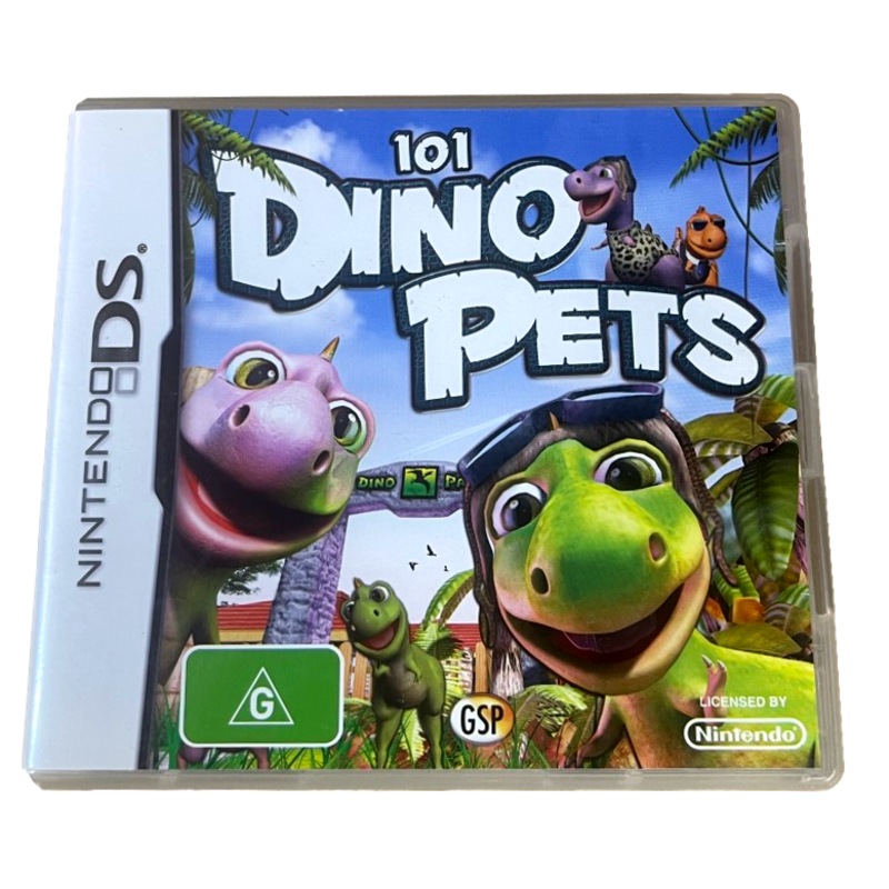 Buy 101 Dino Pets Nintendo DS 2DS 3DS Game *Complete* (Pre-Owned) - MyDeal