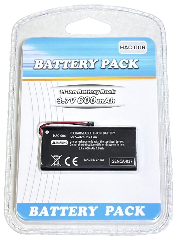 Buy 2 x New Rechargeable Battery for Nintendo Switch Joycon Controller ...
