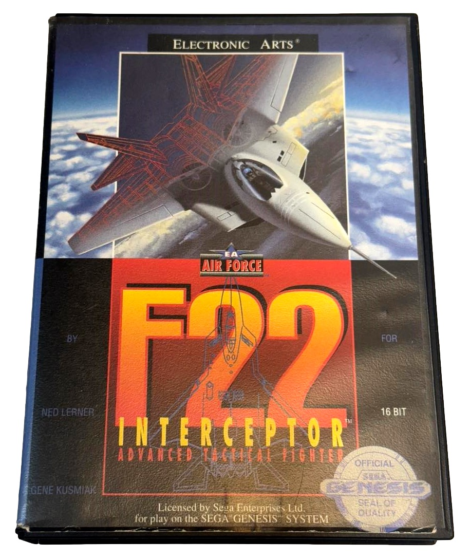 Buy Air Force F22 Interceptor Sega Mega Drive *No Manual* #2 (Preowned) - MyDeal Australia