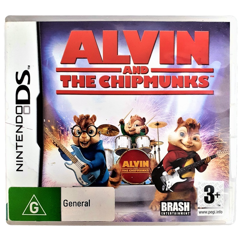 Buy Alvin And The Chipmunks DS 2DS 3DS Game *Complete* Slight Water ...