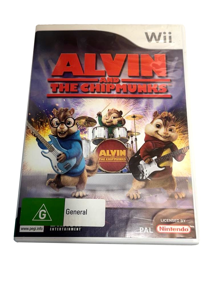 Buy Alvin and the Chipmunks Nintendo Wii PAL *Complete* - MyDeal Australia