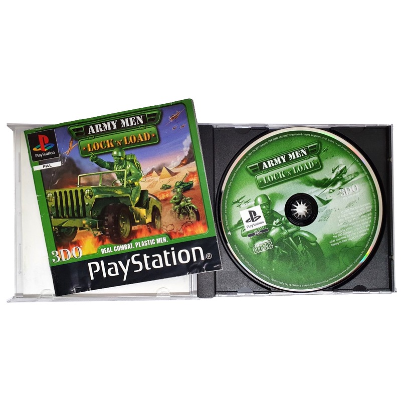 Buy Army Men Lock 'N' Load PS1 PS2 PS3 PAL *Complete* #1 (Pre-Owned ...