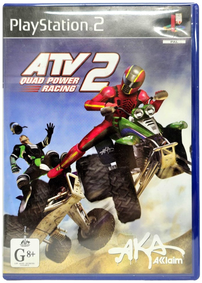 Buy ATV Quad Power Racing 2 PS2 PAL *Complete* (Preowned) - MyDeal ...