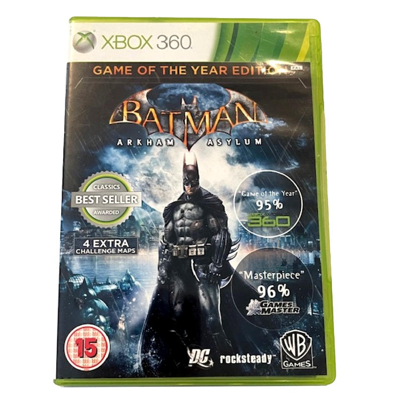 Buy Batman Arkham Asylum XBOX 360 (Preowned) - MyDeal